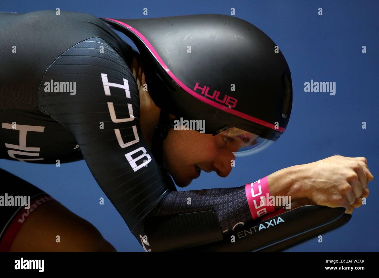 Daniel Bigham before winning bronze in the Men's Individual Pursuit ...