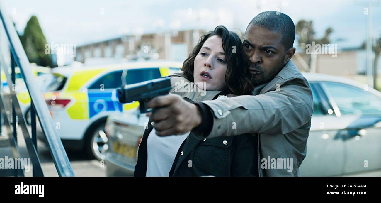UK. Noel Clarke and Charlie Murphy in a scene from the ©Saban Films new ...