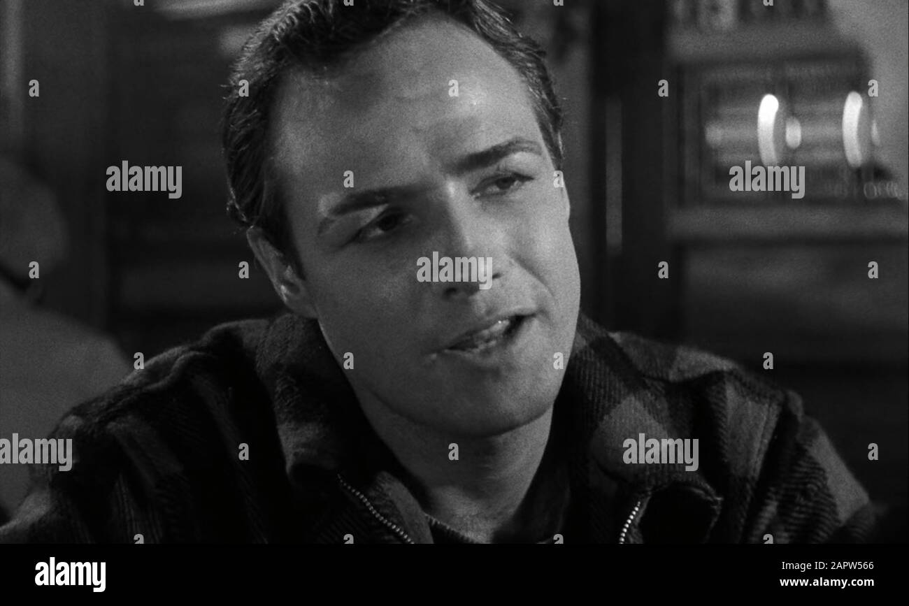 Los Angeles.CA.USA. Marlon Brando and Eve Marie Saint in © Columbia ...