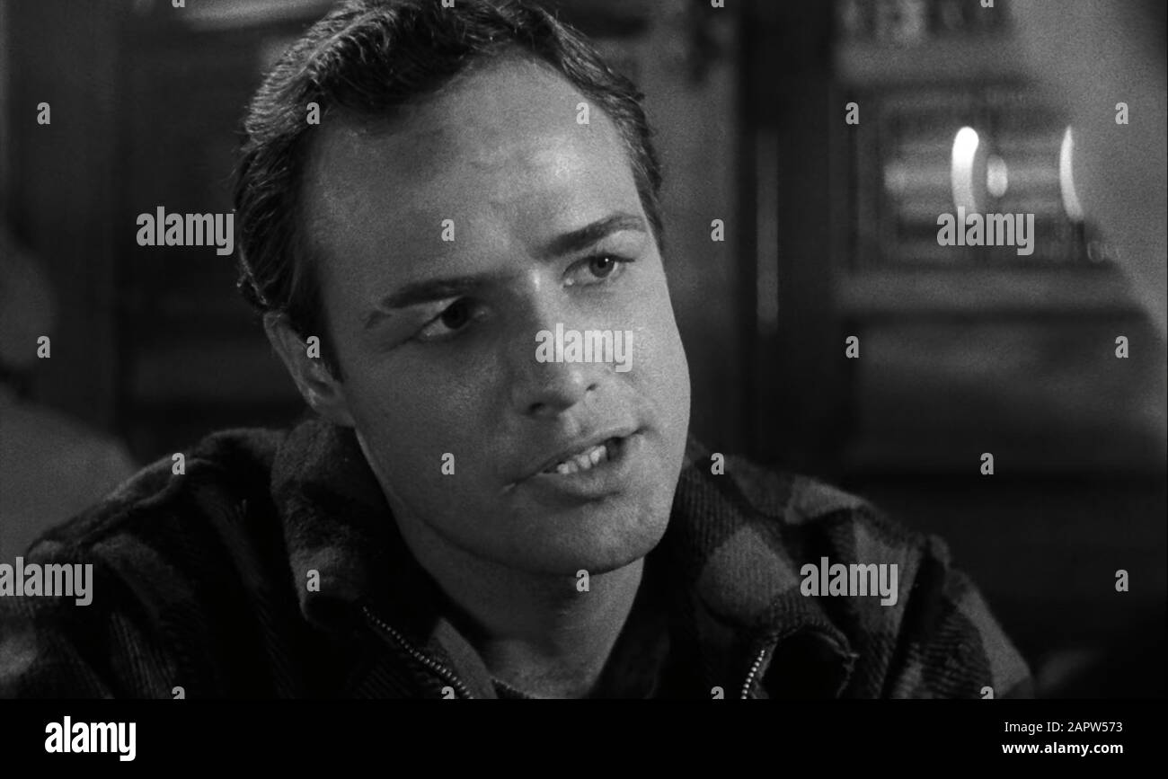 Los Angeles.CA.USA. Marlon Brando and Eve Marie Saint in © Columbia ...