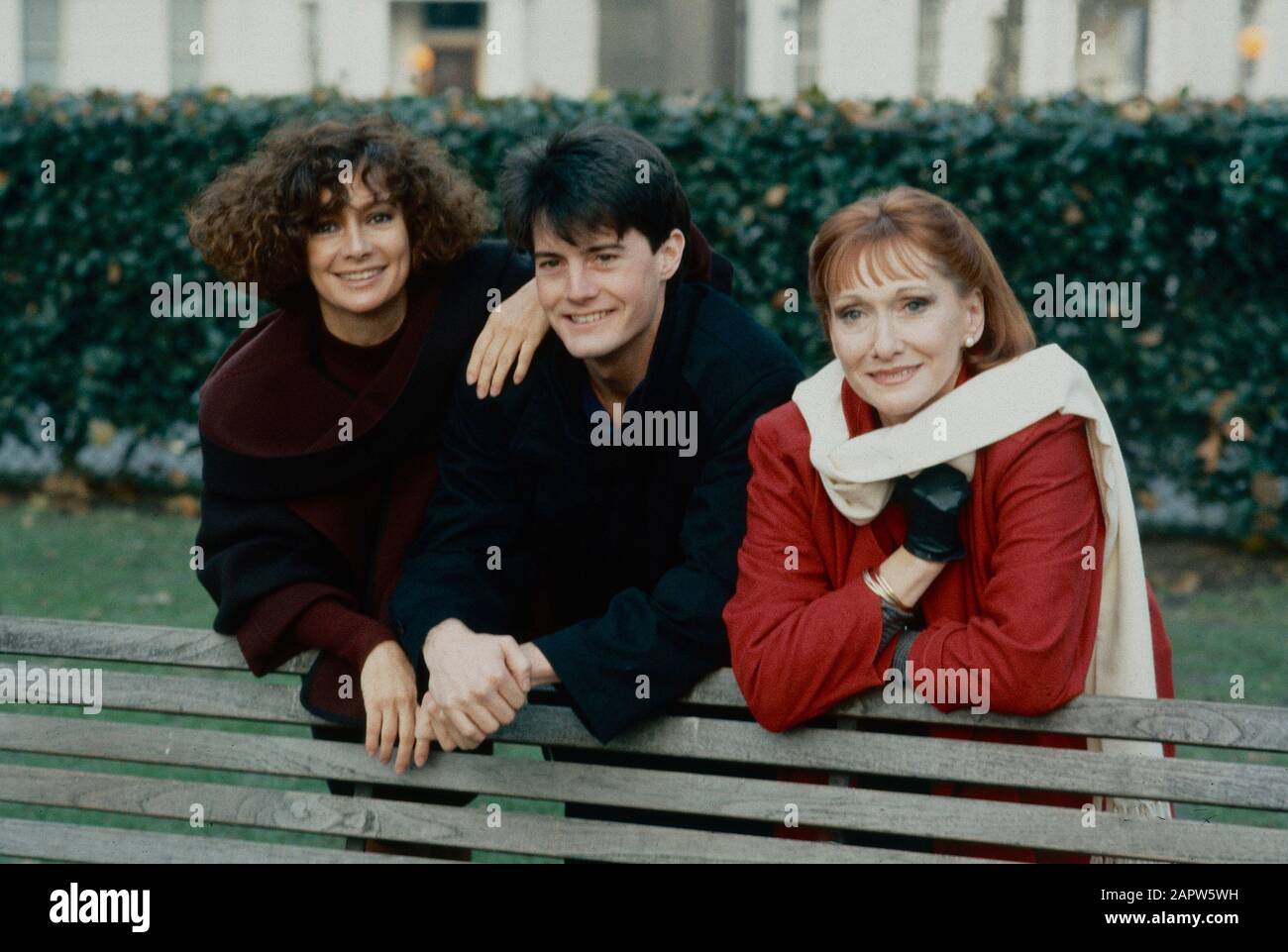 London, UK. LIBRARY. Francesca Annis, Kyle MacLachlan, Sian Phillips at ...