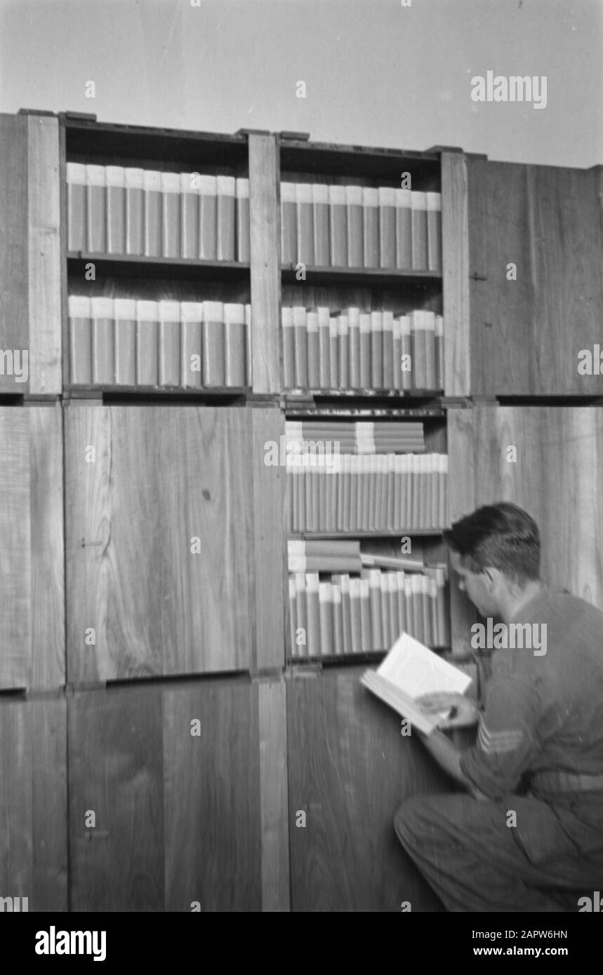 Library of the U-Brigade, named the Brik Chests with books Date ...