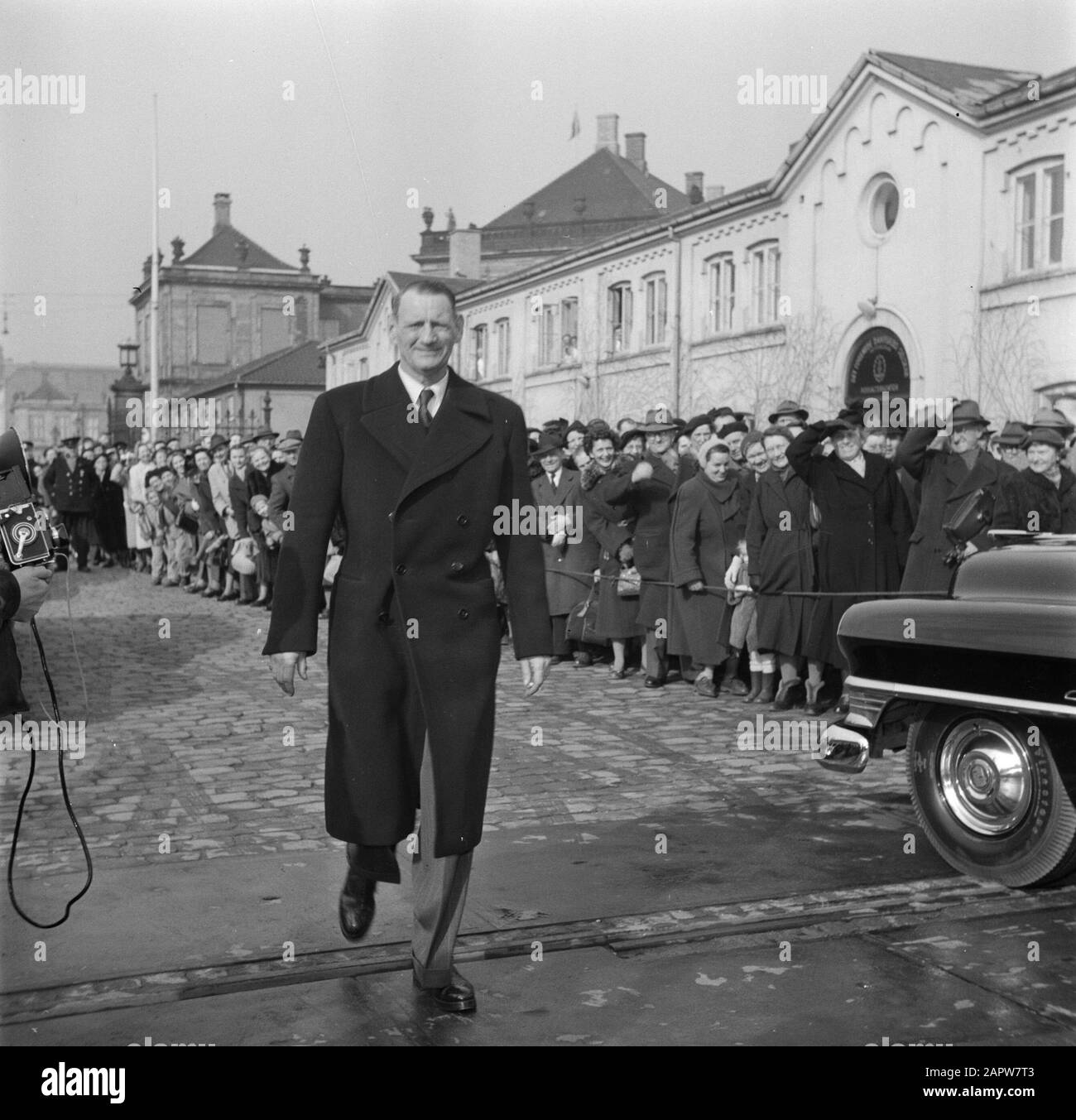 King frederik ix and ingrid Black and White Stock Photos & Images - Alamy