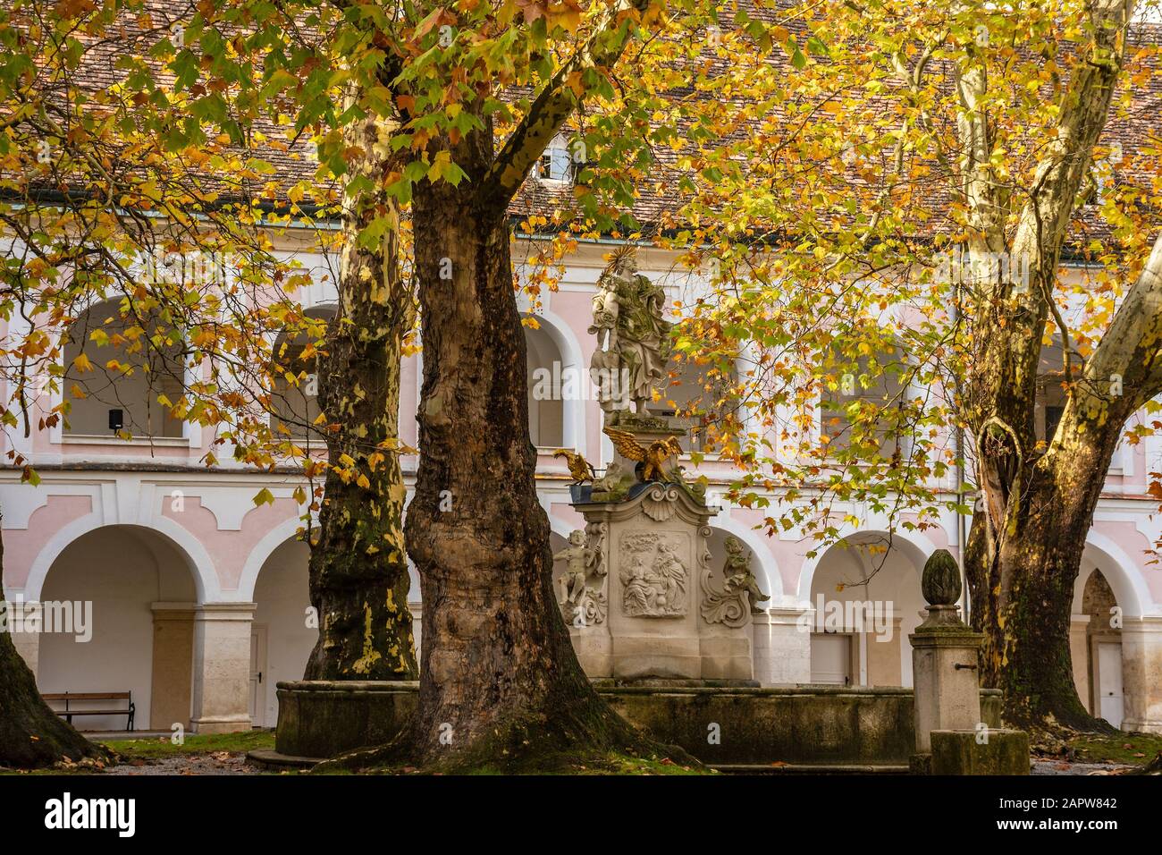 Abbey of the Holy Cross is a Cistercian monastery in Vienna woods. It ...