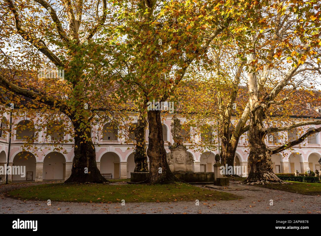 Abbey of the Holy Cross is a Cistercian monastery in Vienna woods. It ...