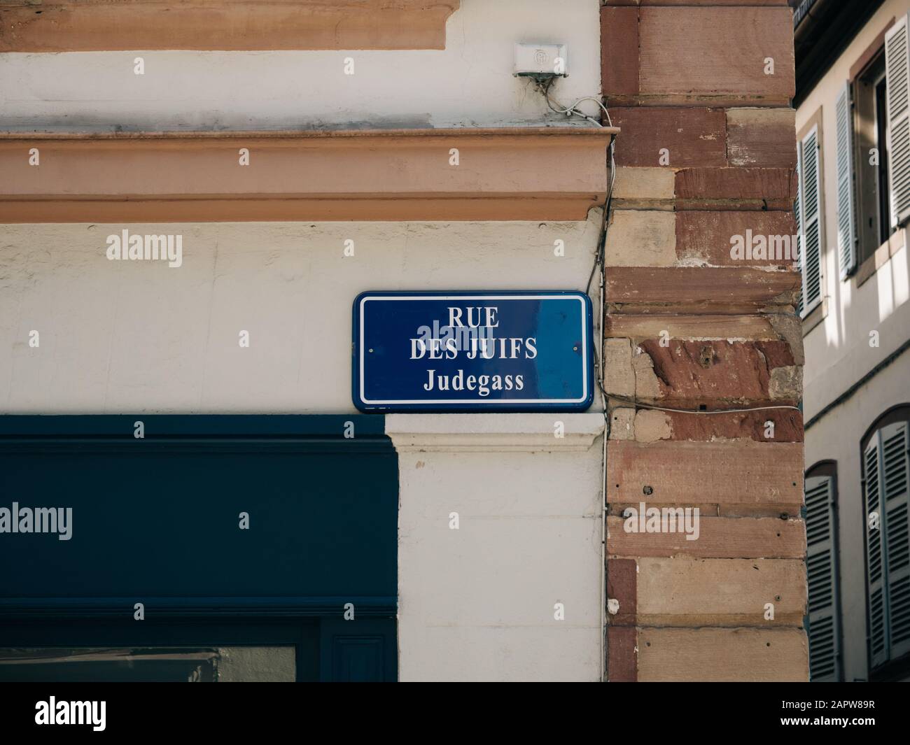Strasbourg Direction Sign High Resolution Stock Photography and Images ...