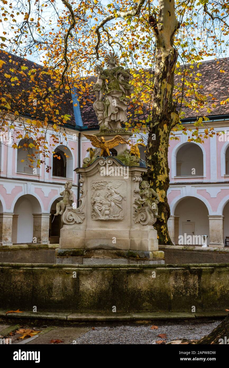 Abbey of the Holy Cross is a Cistercian monastery in Vienna woods. It ...
