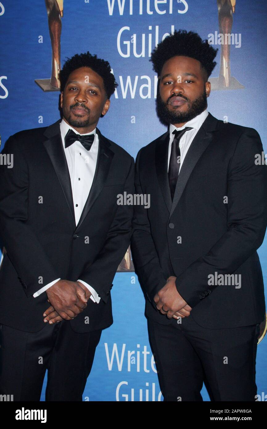 Los Angeles.CA.USA. Joe Robert Cole and Ryan Coogler at the 2019 ...