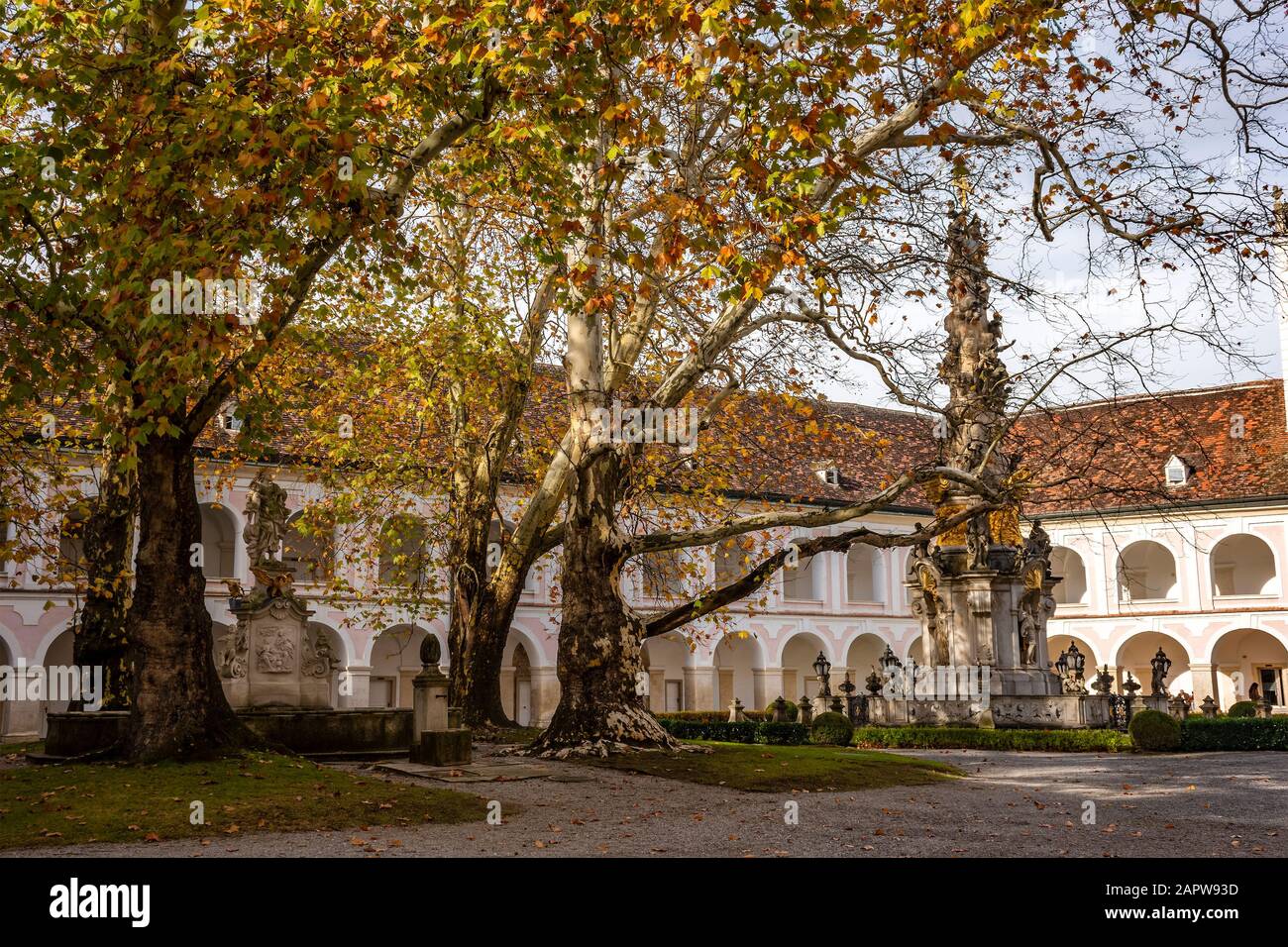 Abbey of the Holy Cross is a Cistercian monastery in Vienna woods. It ...
