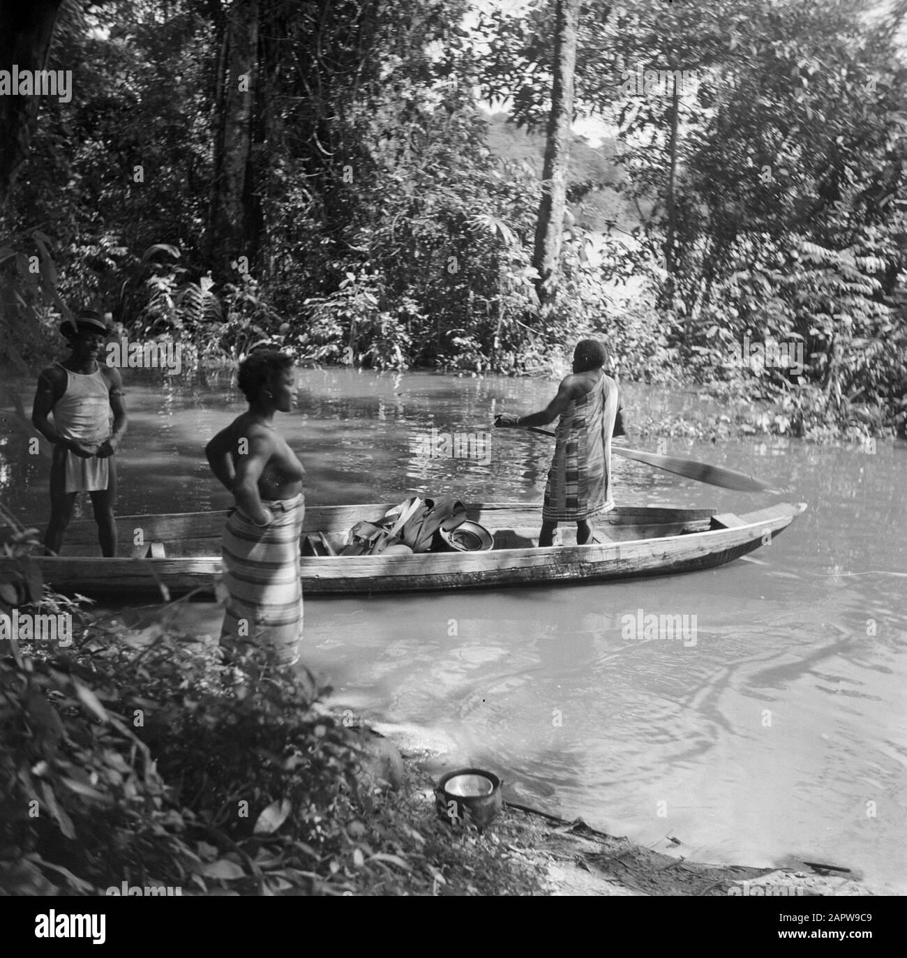 Travel to Suriname and the Netherlands Antilles Korjaal near the forest ...