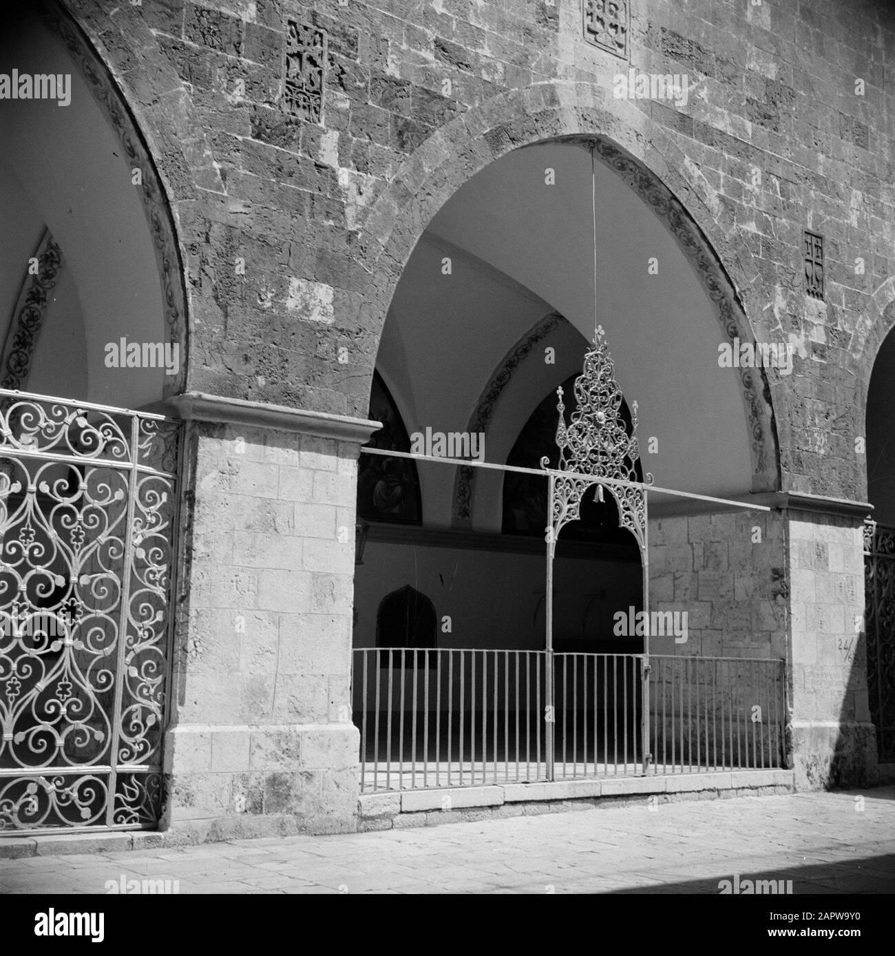 Middle East 1950-1955: Jerusalem Crossroads within St. James Church ...