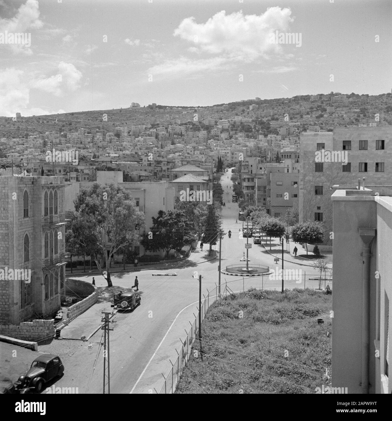 Israel 1948-1949: Haifa Crossroads in a hillside building Date: 1948 ...