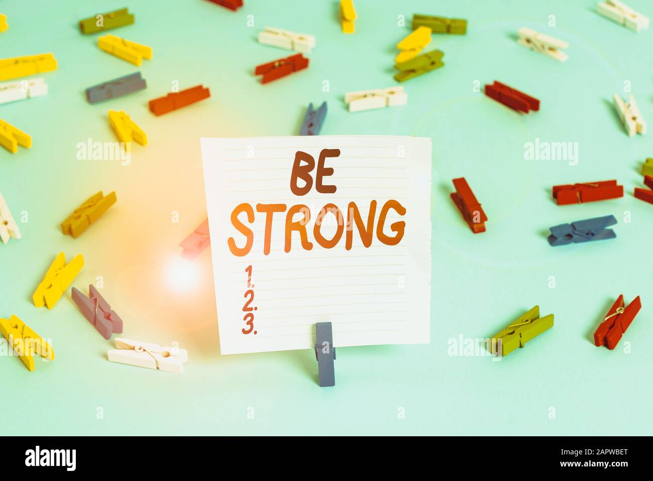 Word writing text Be Strong. Business photo showcasing able to ...