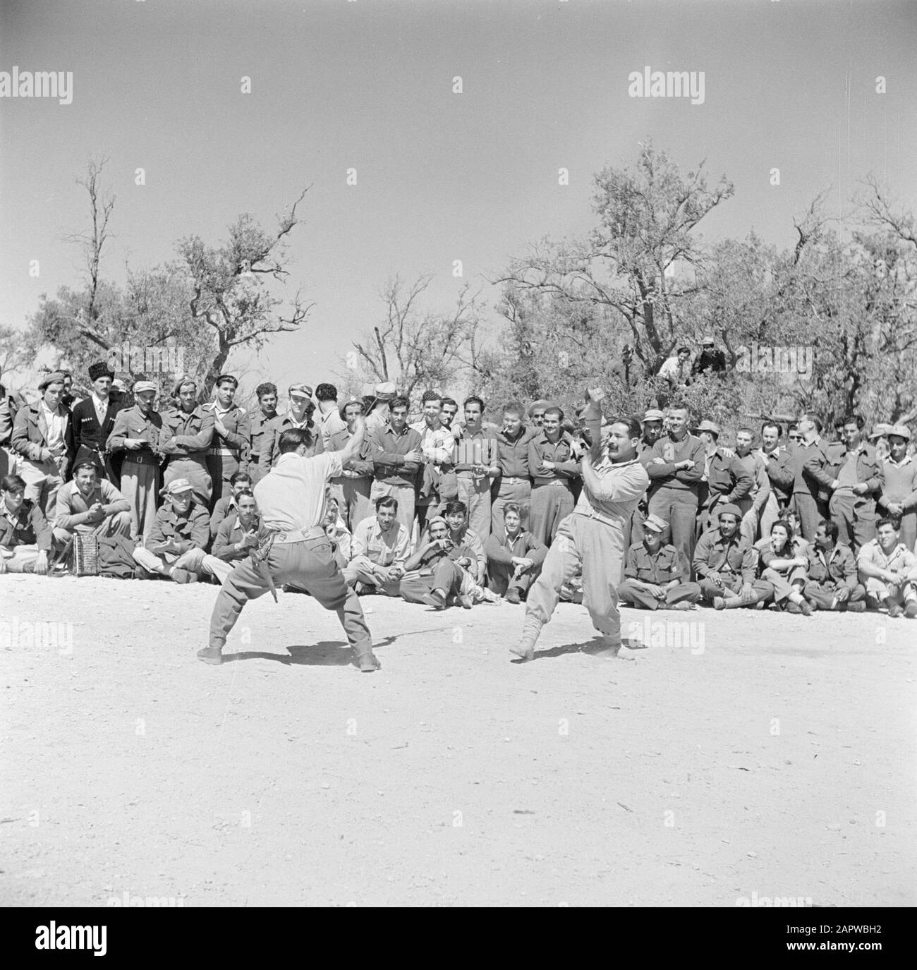 Israel 1948-1949 Members of a unit Druzen from the Israeli army during ...
