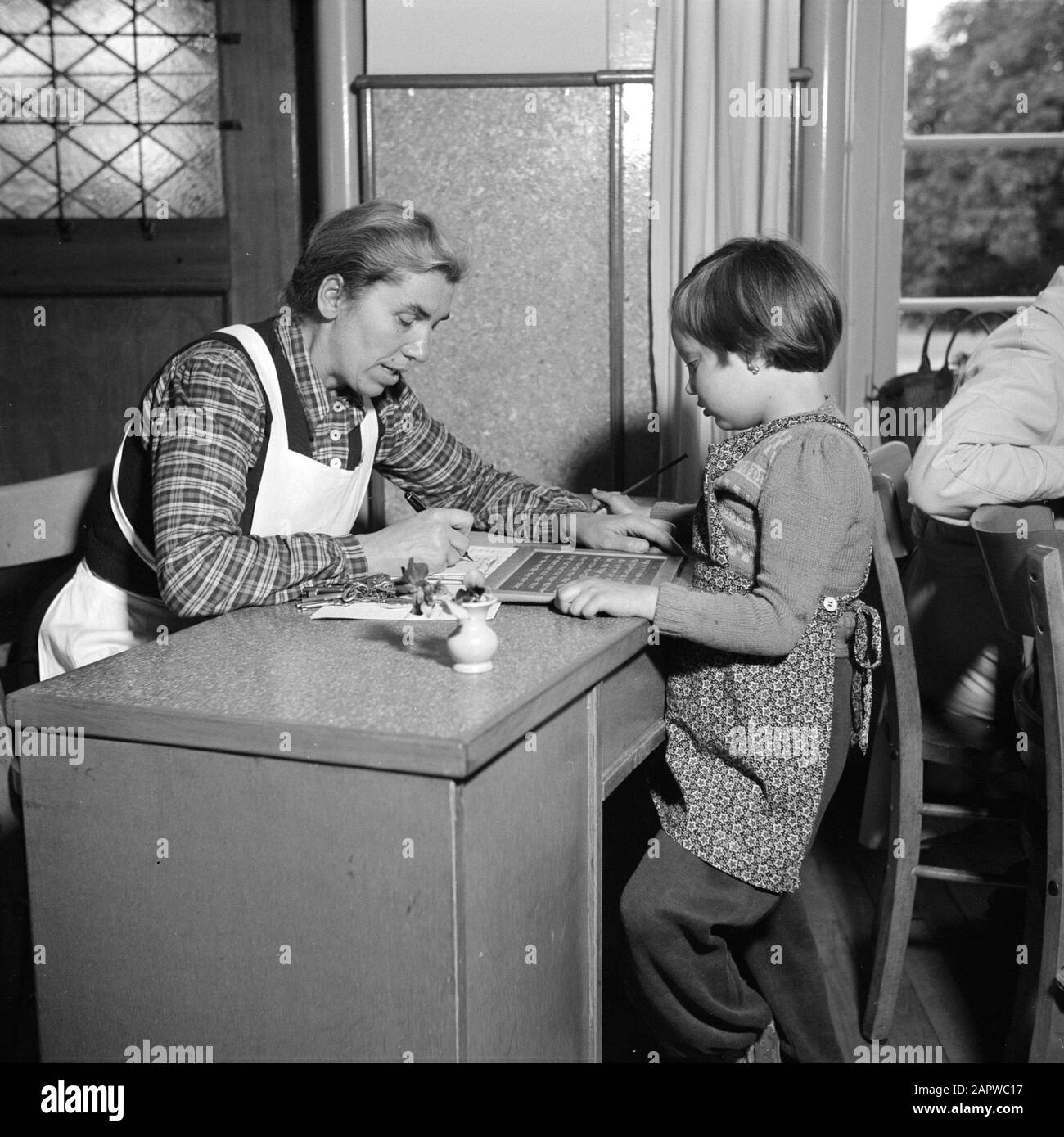 School girl boarding at school Black and White Stock Photos & Images ...