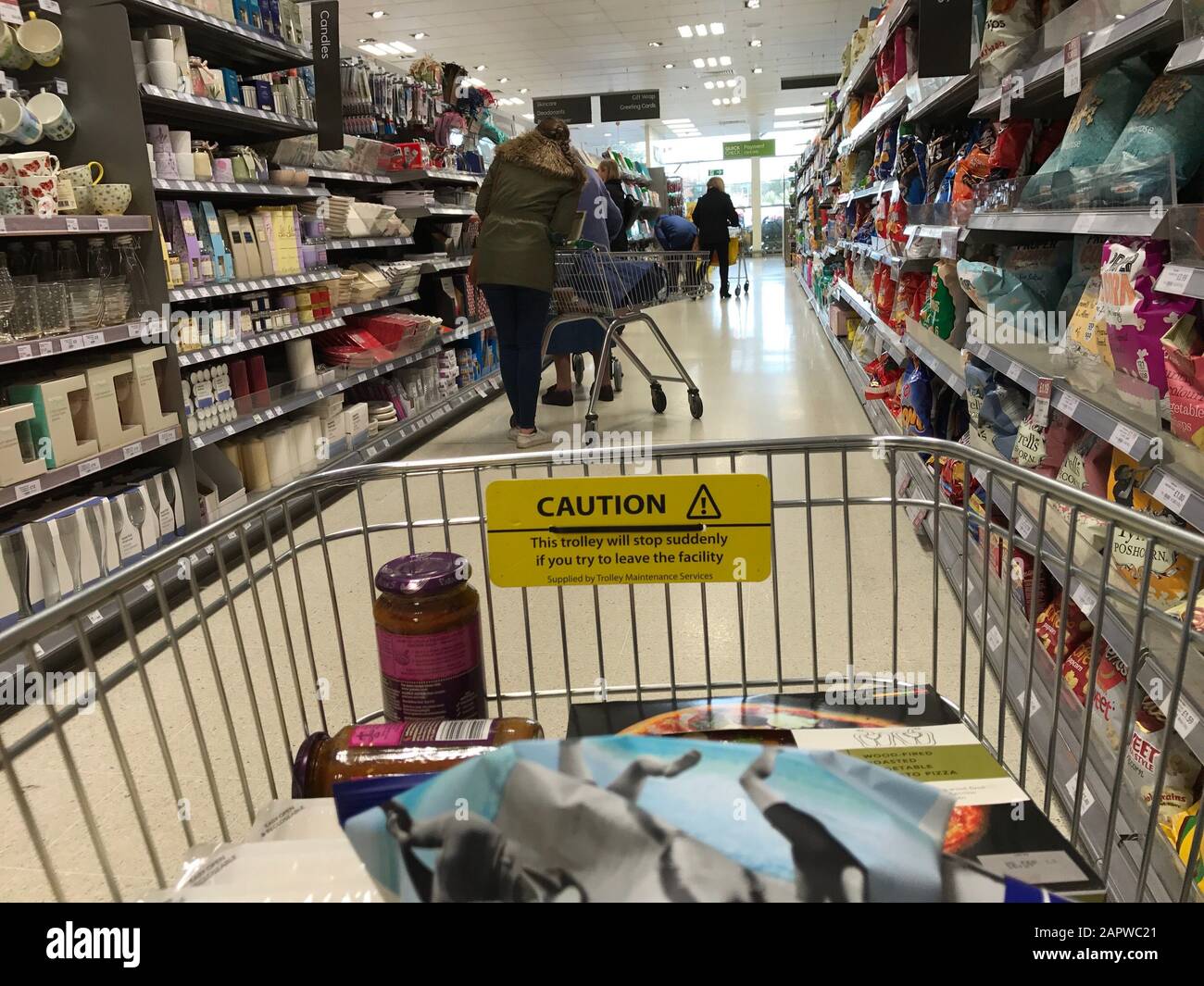 Waitrose aisle shelf hi-res stock photography and images - Alamy