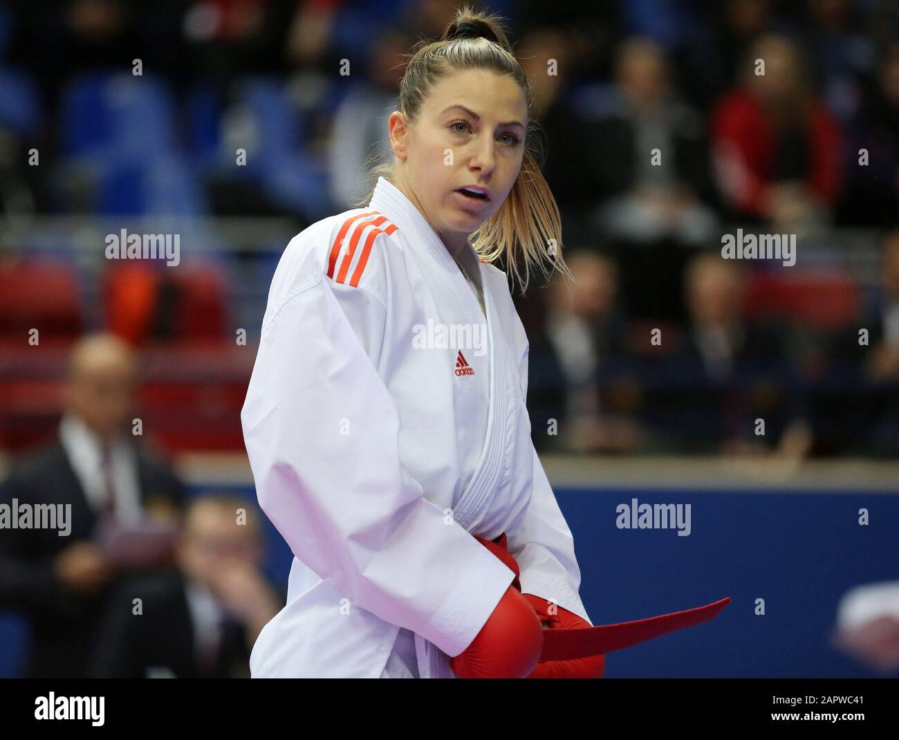 Paris, France . 24th Jan, 2020. Alexandra Recchia for France in action ...