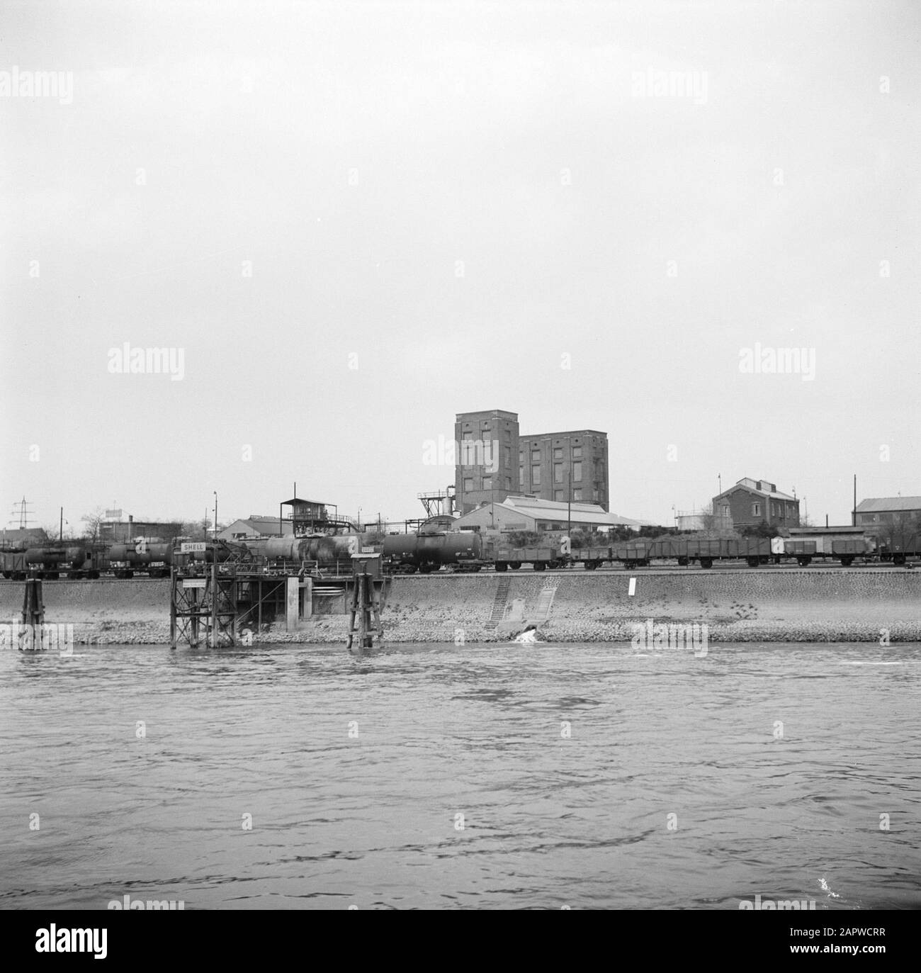 Rhine navigation, report from tugboat Damco 9: West Germany Discharge ...