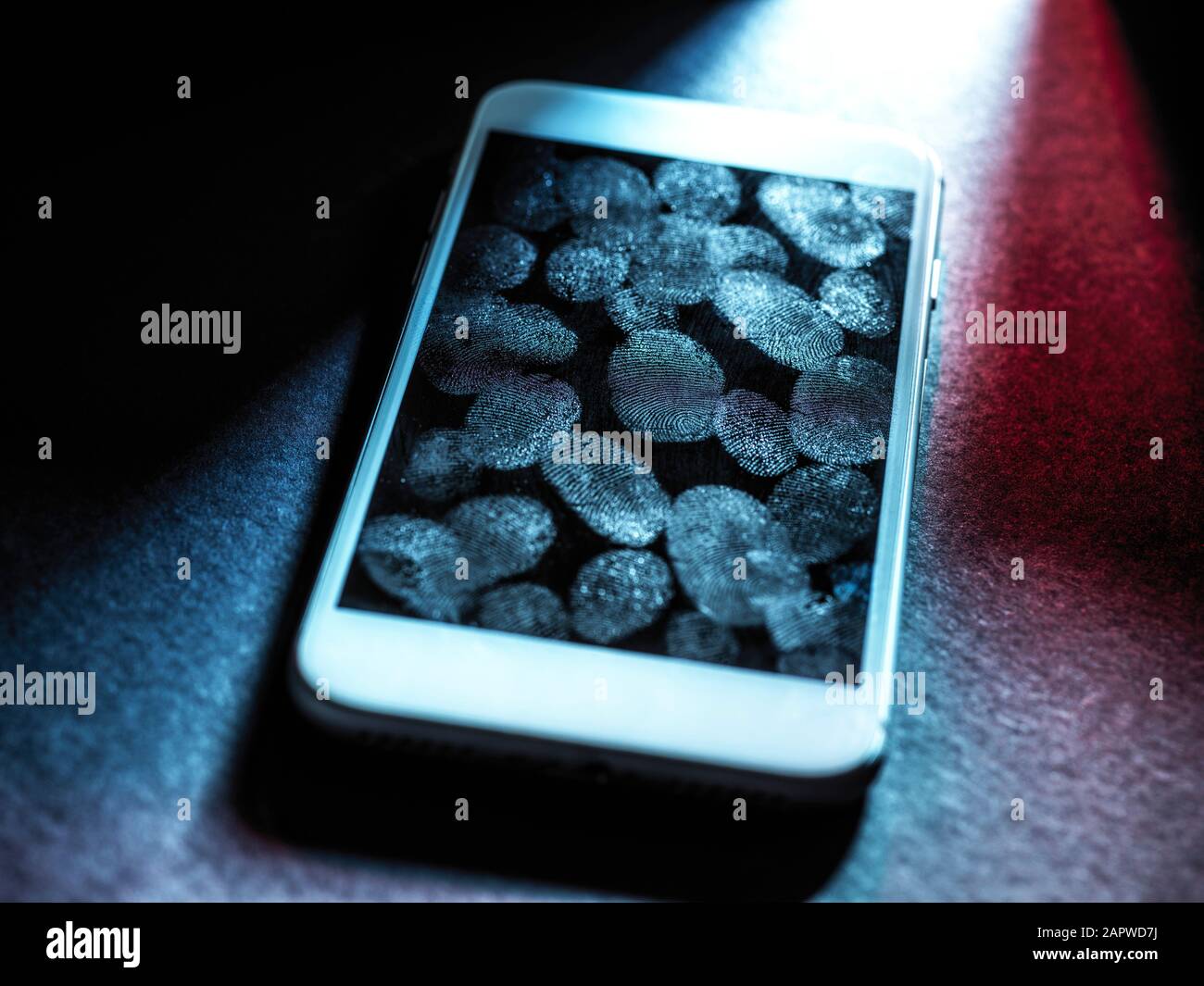 Mobile phone security, conceptual image Stock Photo - Alamy