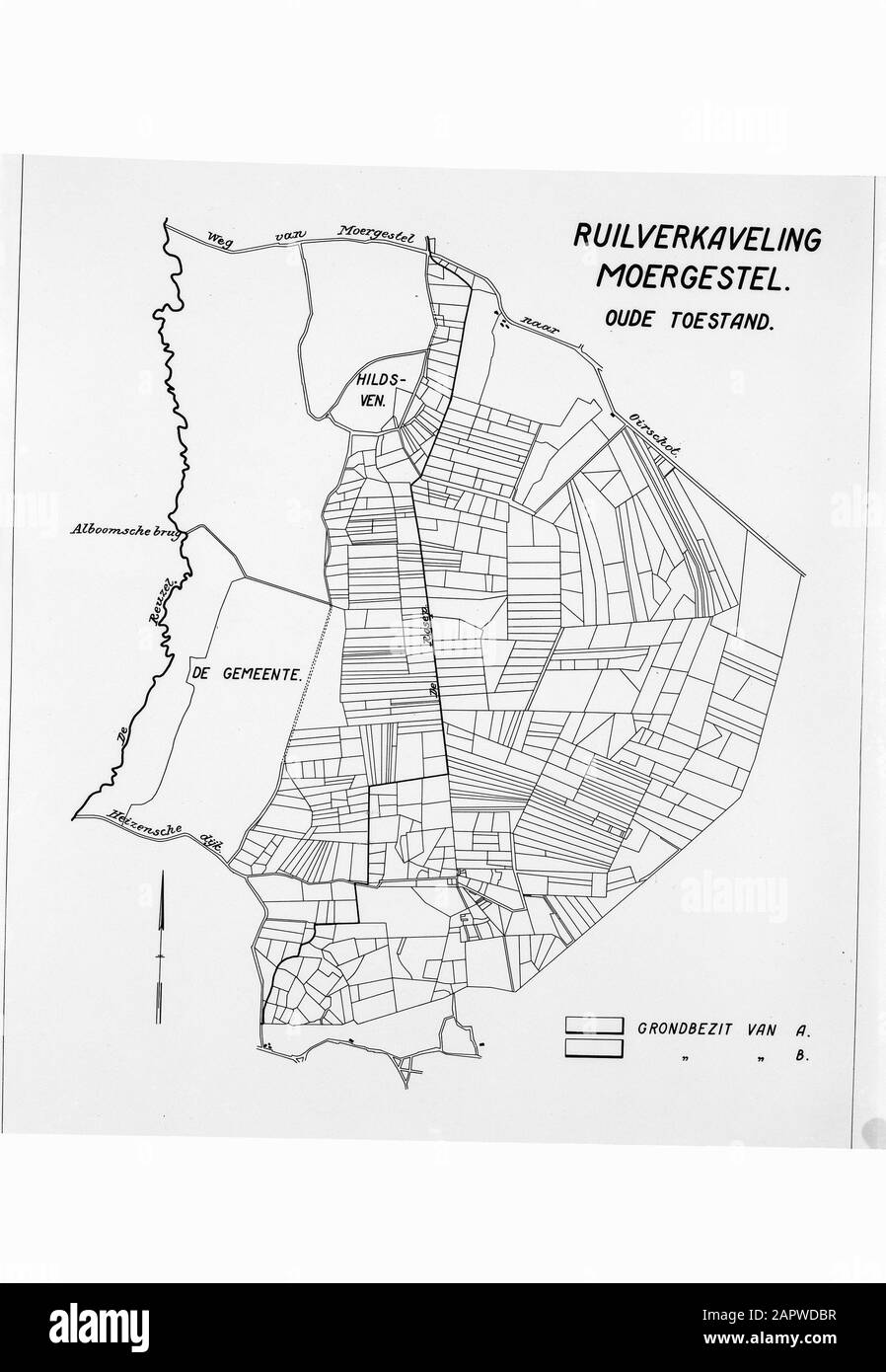 Land plots, overview maps Date: undated Location: Moergestel Keywords ...
