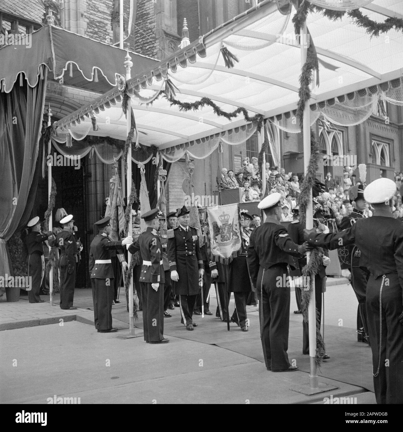abdication of Queen Wilhelmina/Inauguration of Queen Juliana Monday ...