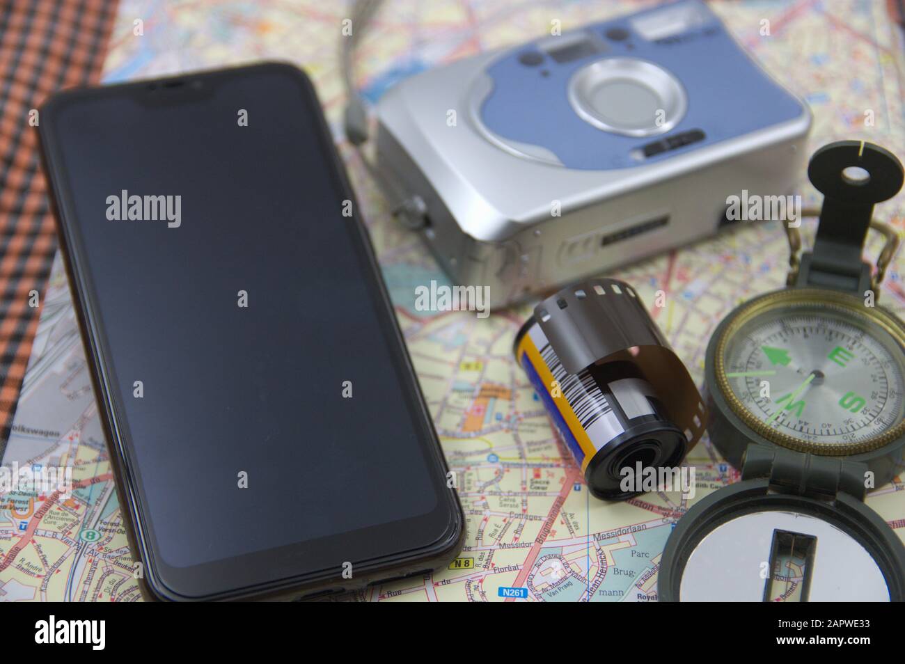 Map reel hi-res stock photography and images - Alamy