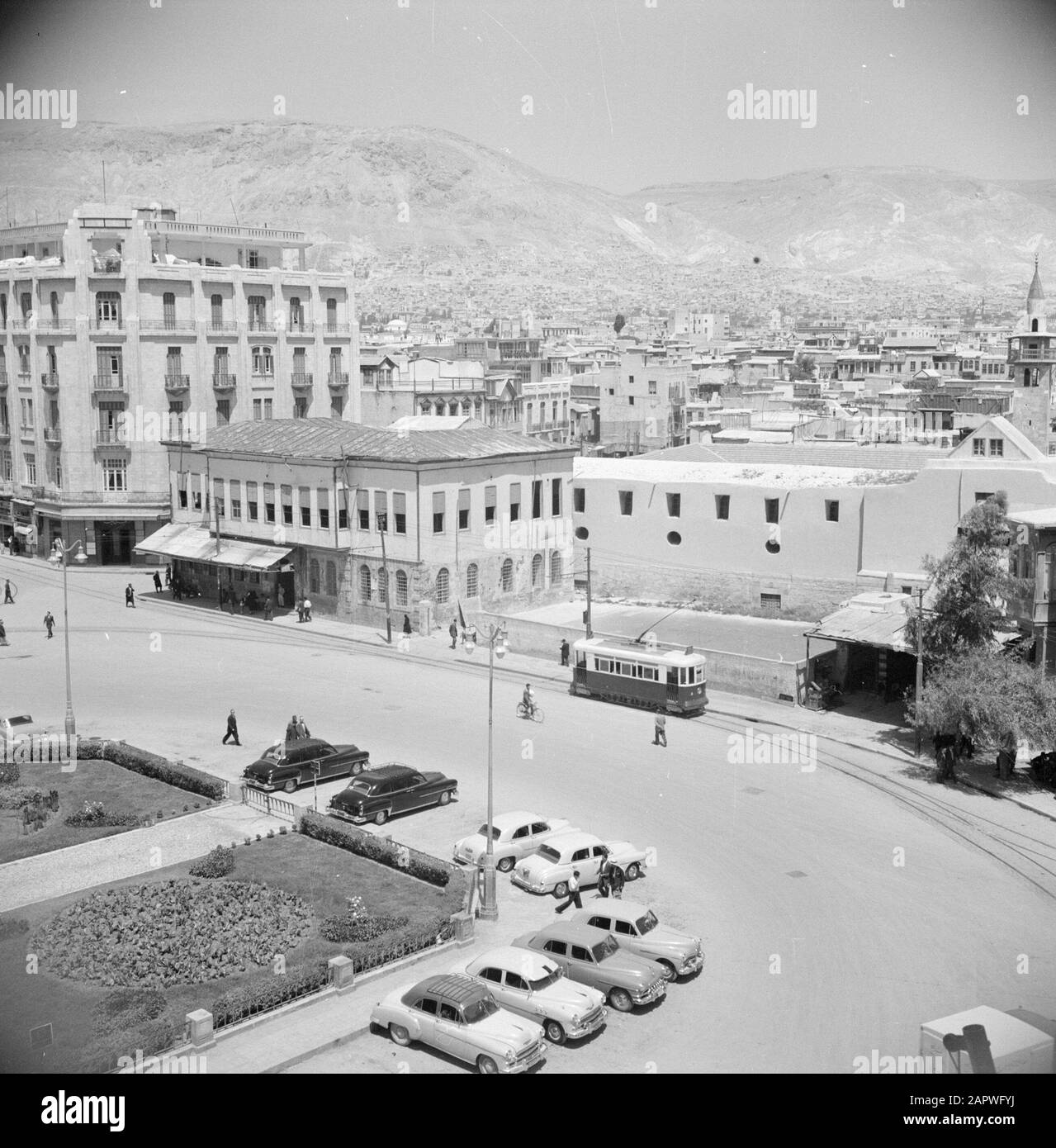 Middle East 1950-1955: Syria - Damascus Marjeh, the Square of Martyrs ...