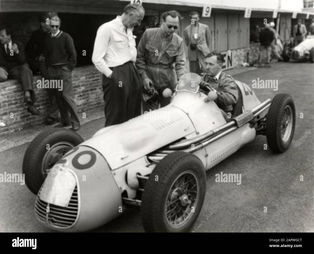 Maserati of Jan Flinterman at the 1952 Dutch Grand Prix Stock Photo - Alamy