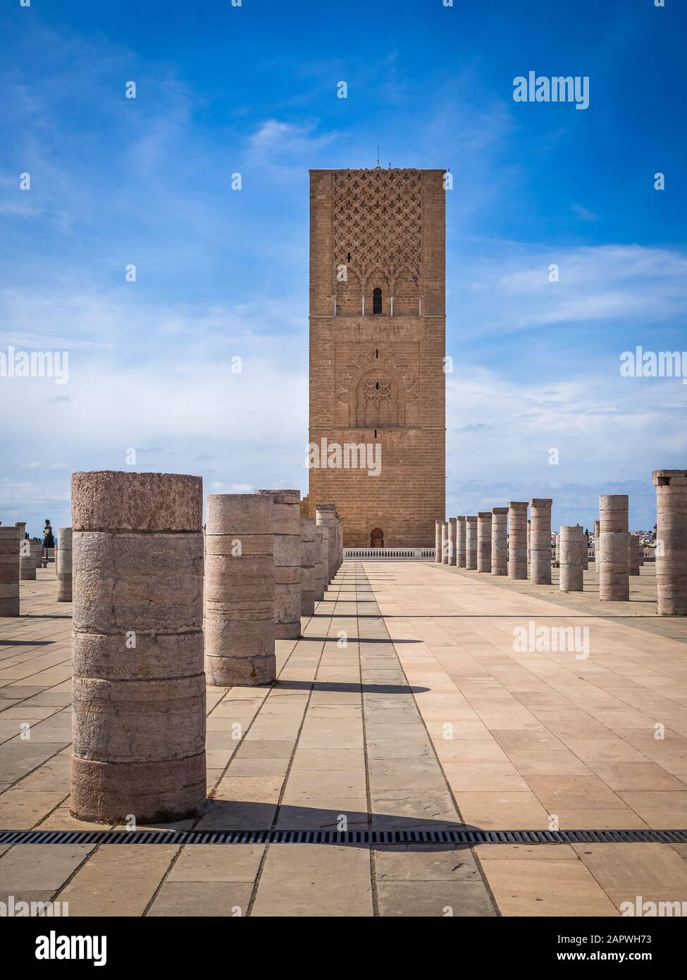 Rabat morocco view tour hassan hi-res stock photography and images - Alamy