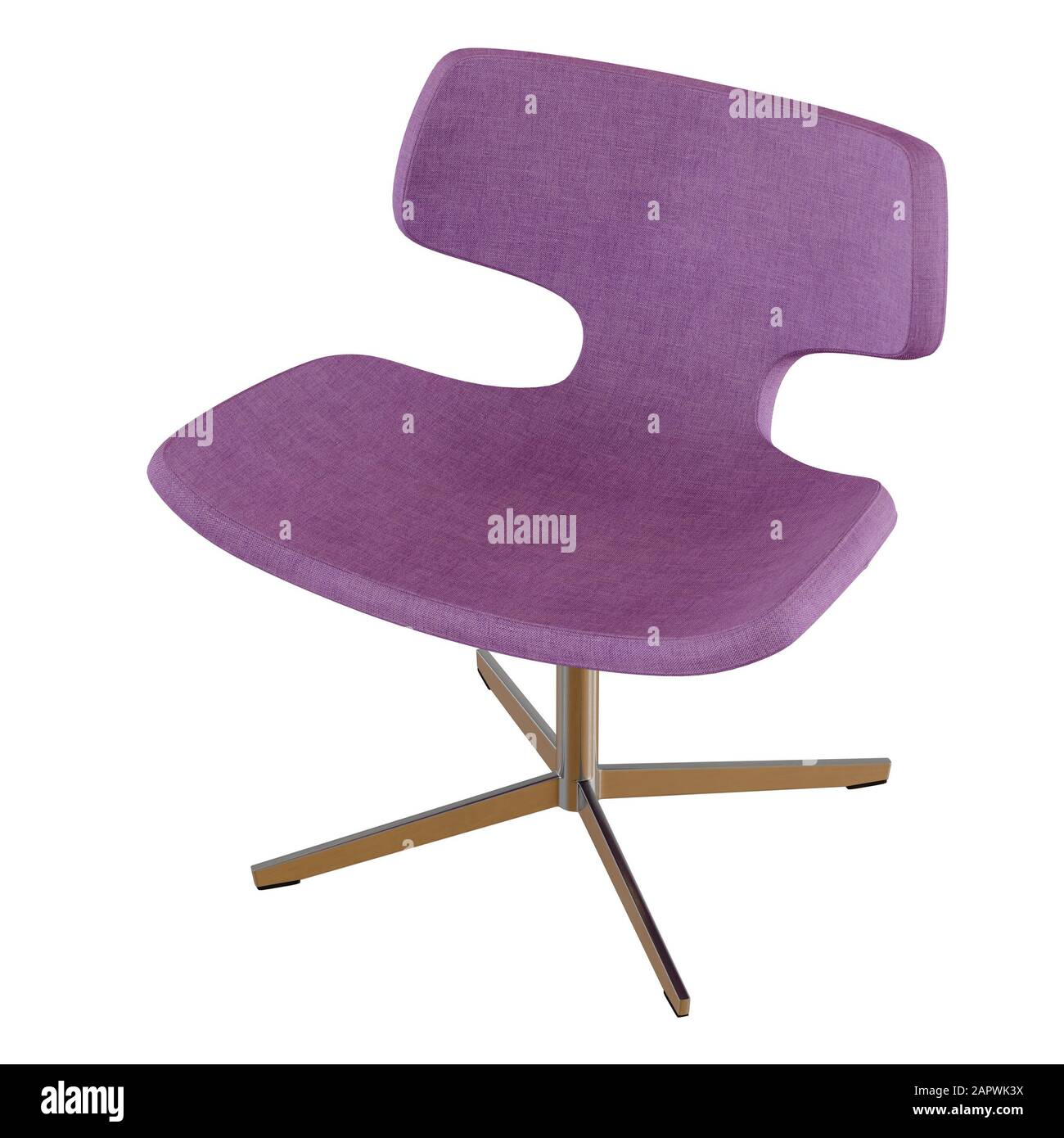 Chair on a transparent background 3d rendering Stock Photo - Alamy
