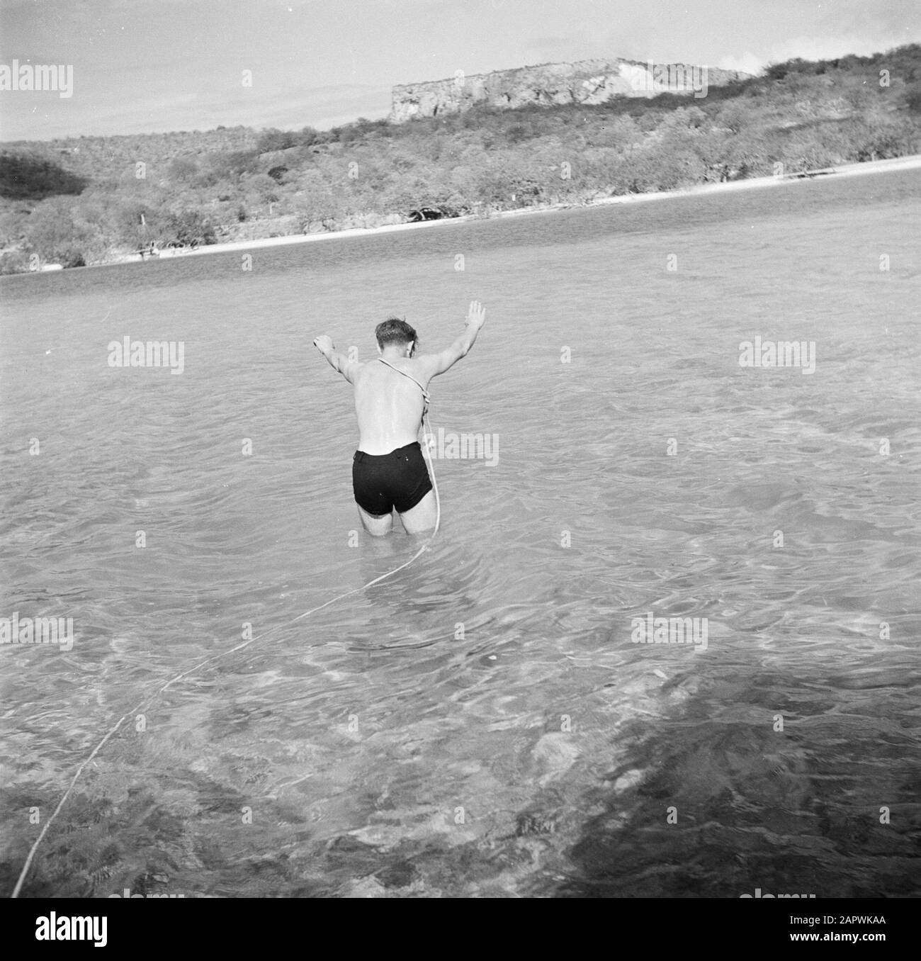 Rope bay Black and White Stock Photos & Images - Alamy