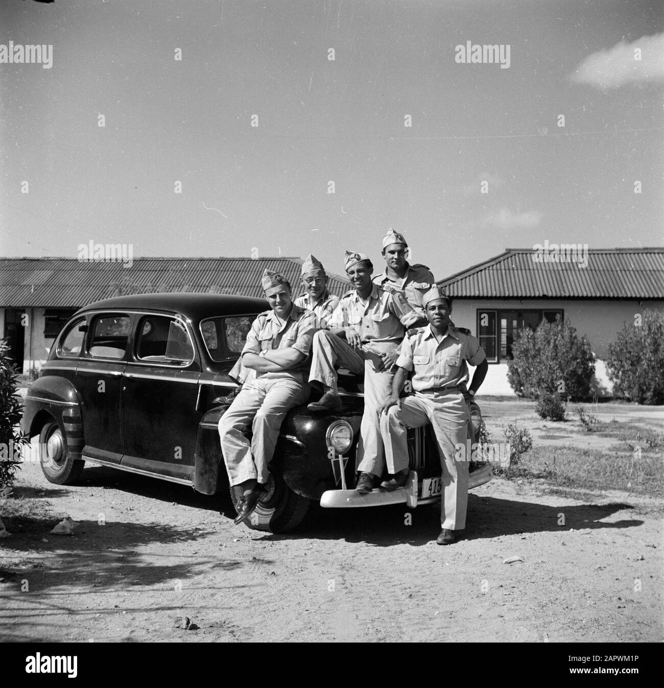 Travel to Suriname and the Netherlands Antilles Military on a car in a ...