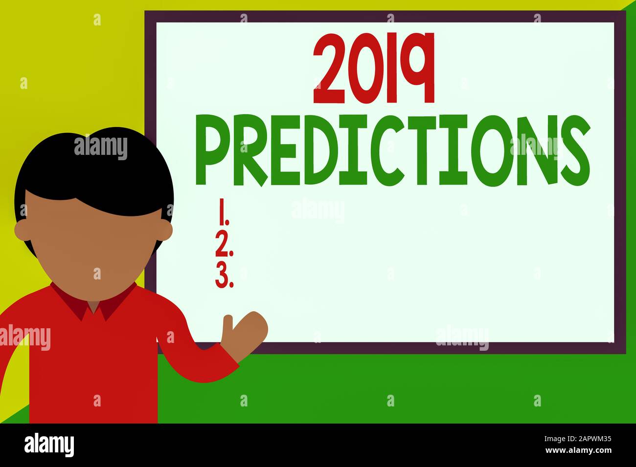 Conceptual hand writing showing 2019 Predictions. Concept meaning ... Conceptual hand writing showing 2019 Predictions. Concept meaning ...
