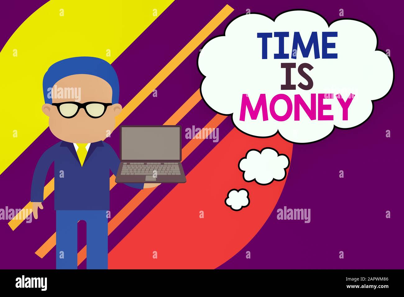 Handwriting text writing Time Is Money. Conceptual photo time is a ...