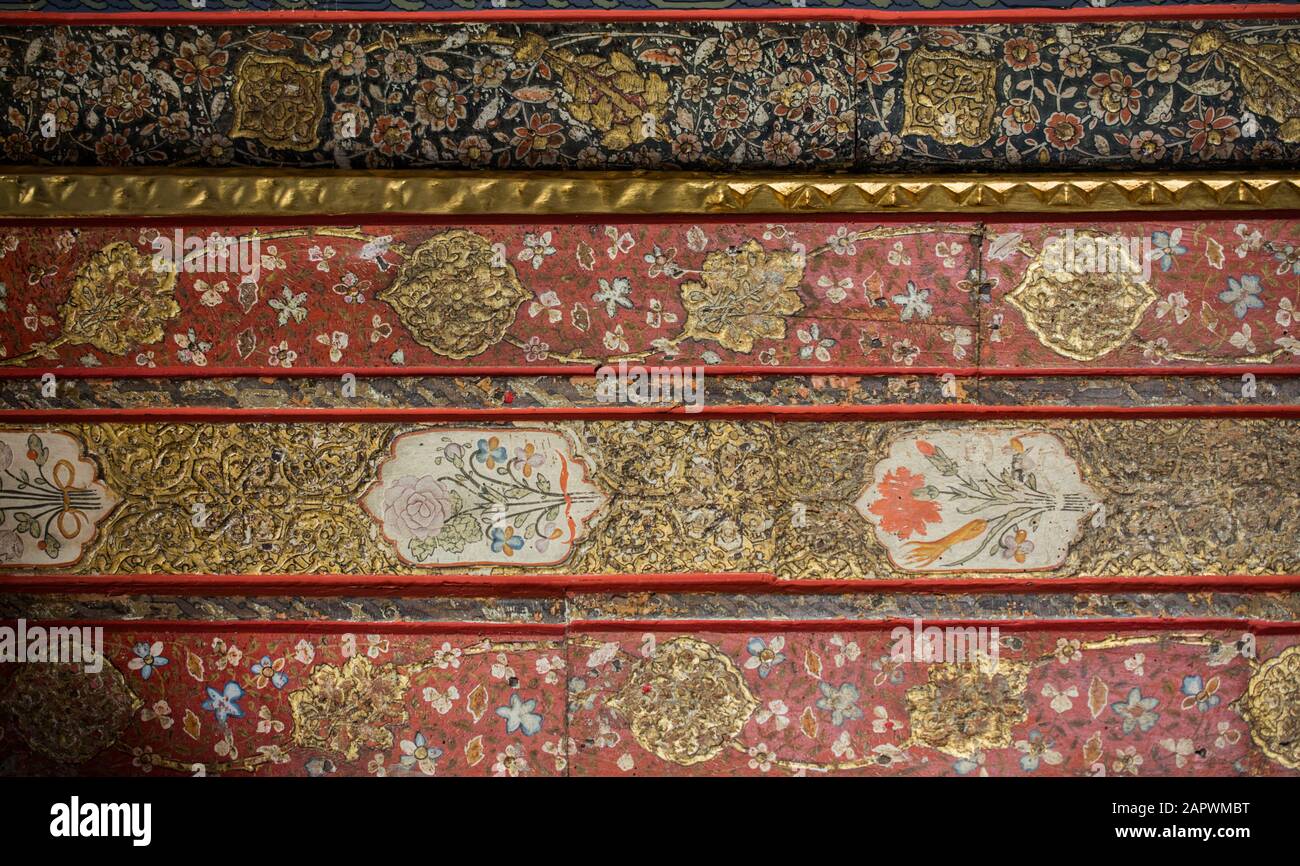 Fine example of Ottoman art patterns in view Stock Photo - Alamy