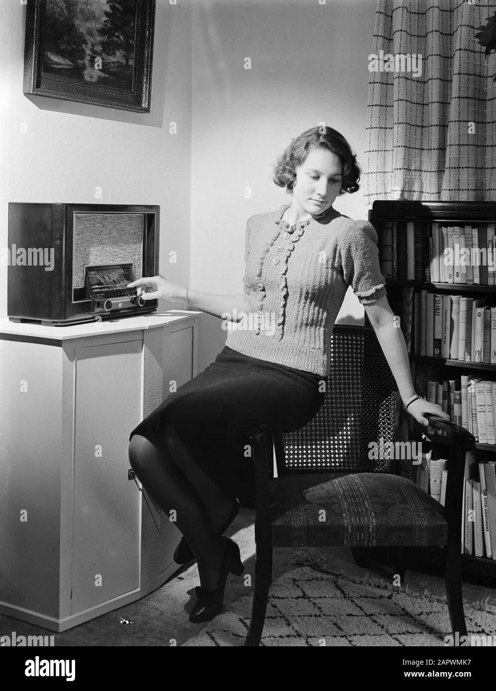 A knitted sweater Black and White Stock Photos & Images - Alamy