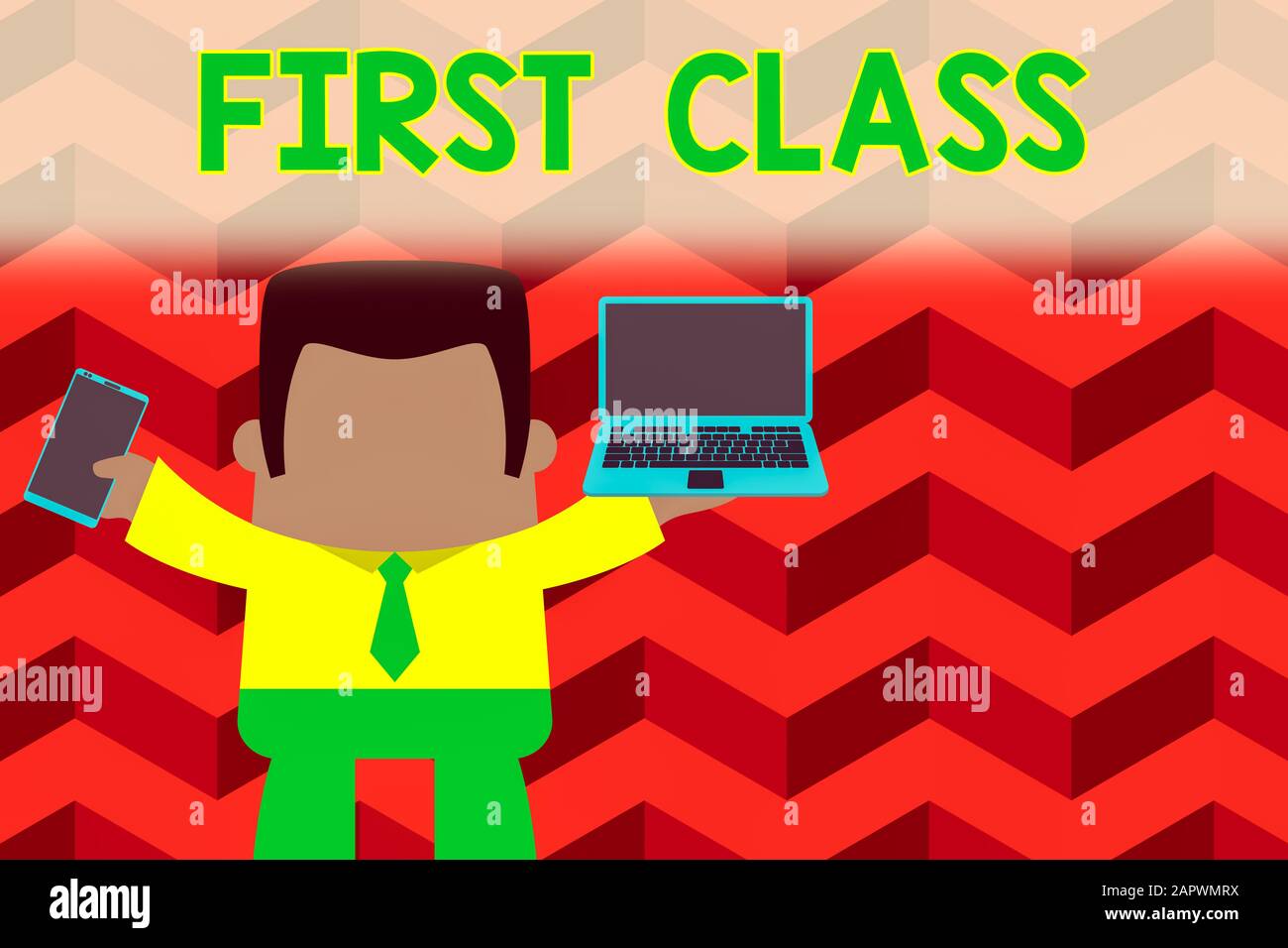 Word writing text First Class. Business photo showcasing the most ...