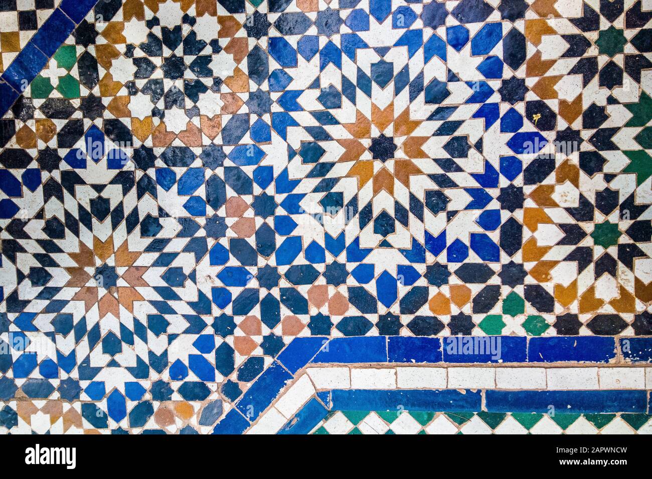 Closeup shot of a wall having different patterns of multiple colors ...
