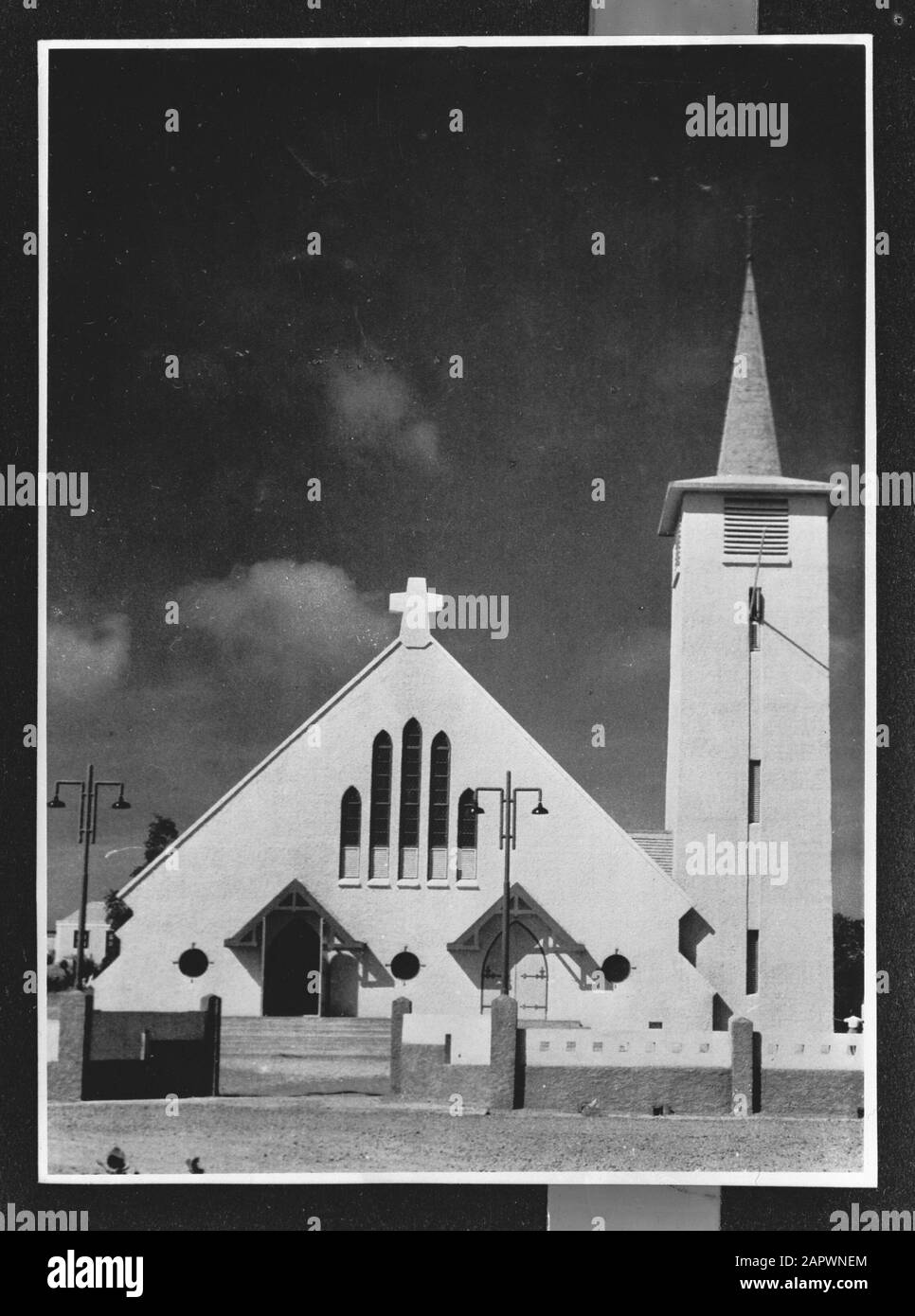 Modern catholic church Black and White Stock Photos & Images - Alamy