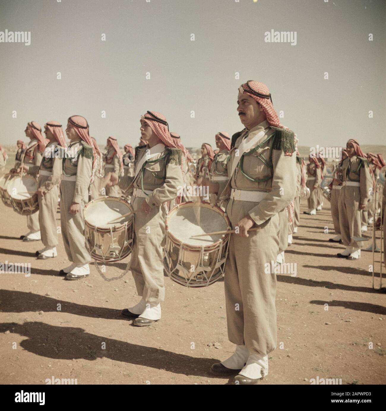 Middle East: Jordan 1953 Royal bodyguard Music Corps Annotation: Colour ...