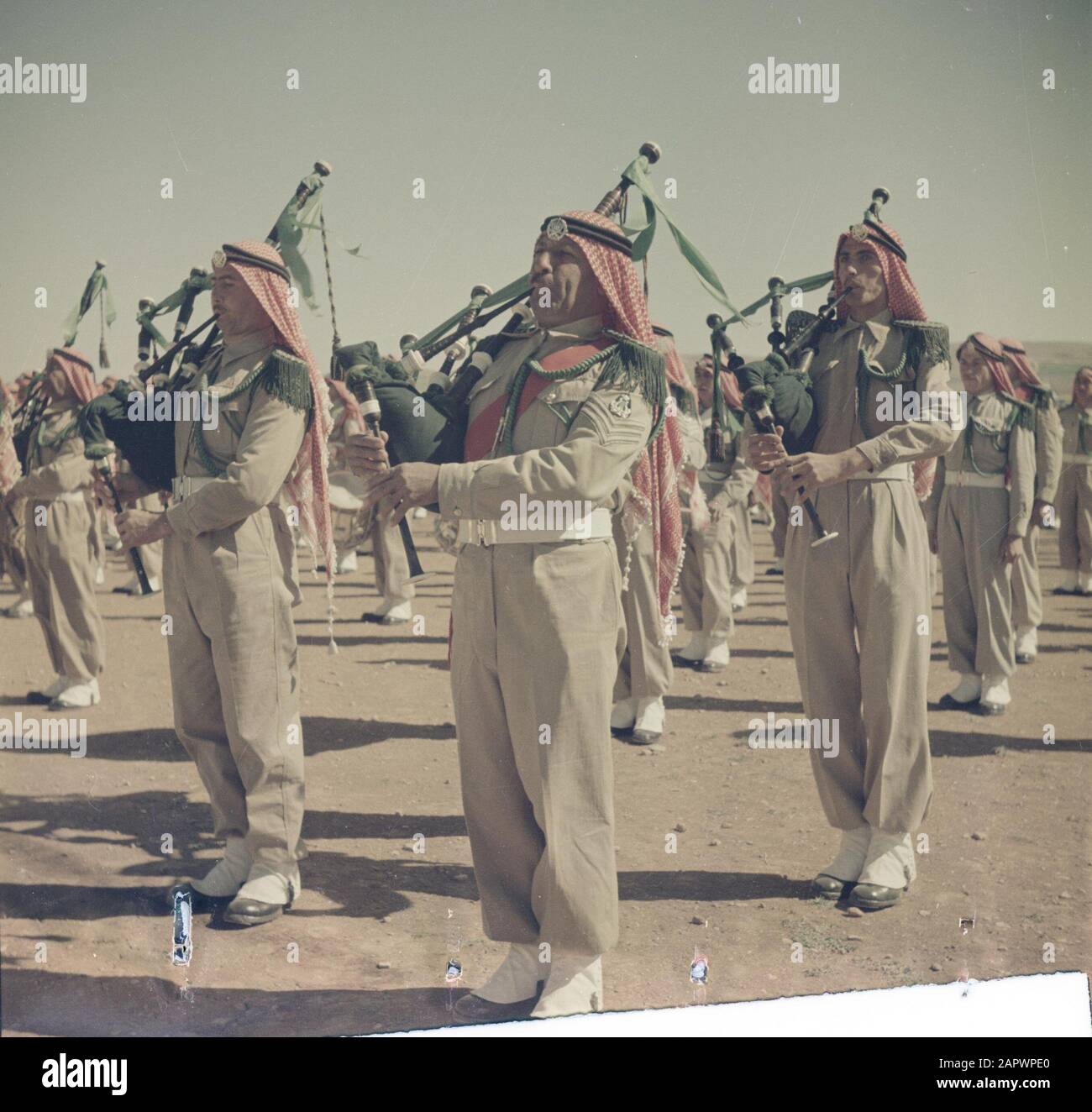 Middle East: Jordan 1953 Royal bodyguard Music Corps Annotation: Colour ...