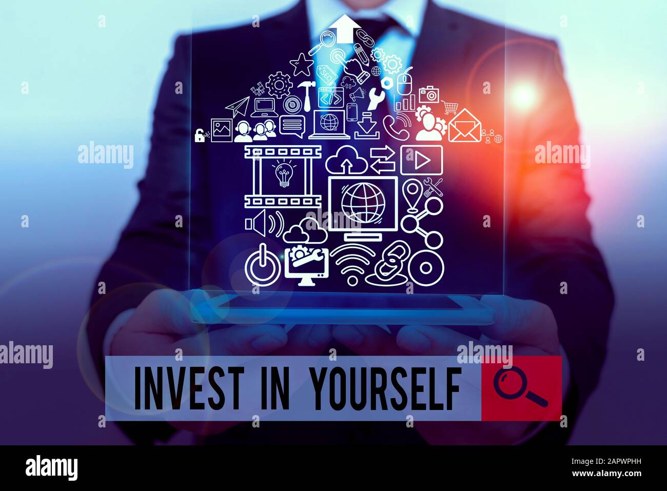 Conceptual hand writing showing Invest In Yourself. Concept meaning ...