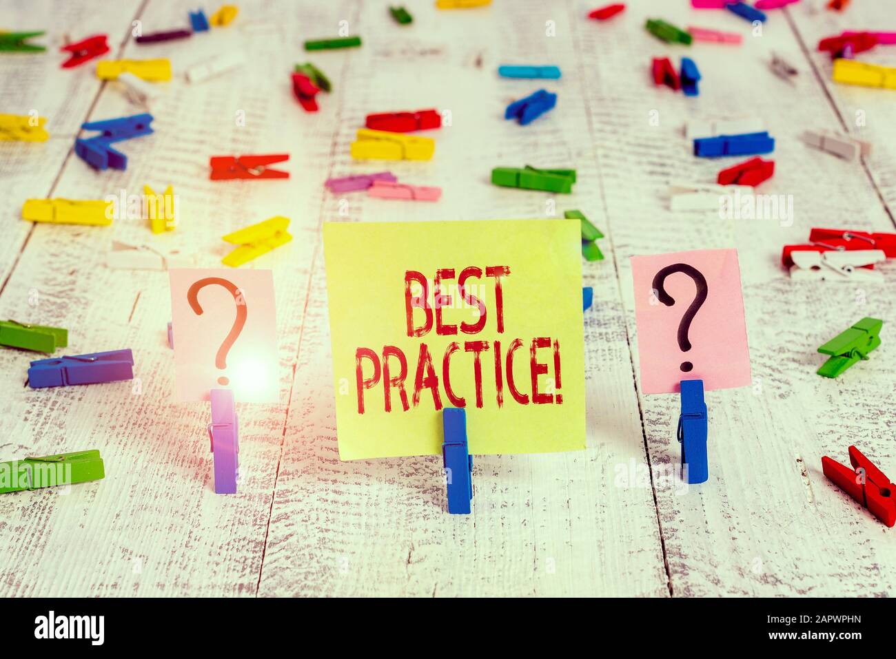 Writing note showing Best Practice. Business concept for commercial ...