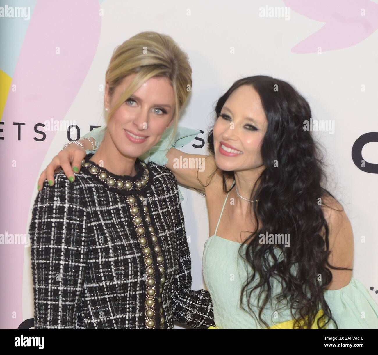 New York, USA. 24th Jan, 2020. Nicky Hilton Rothschild, Stacey Bendet ...
