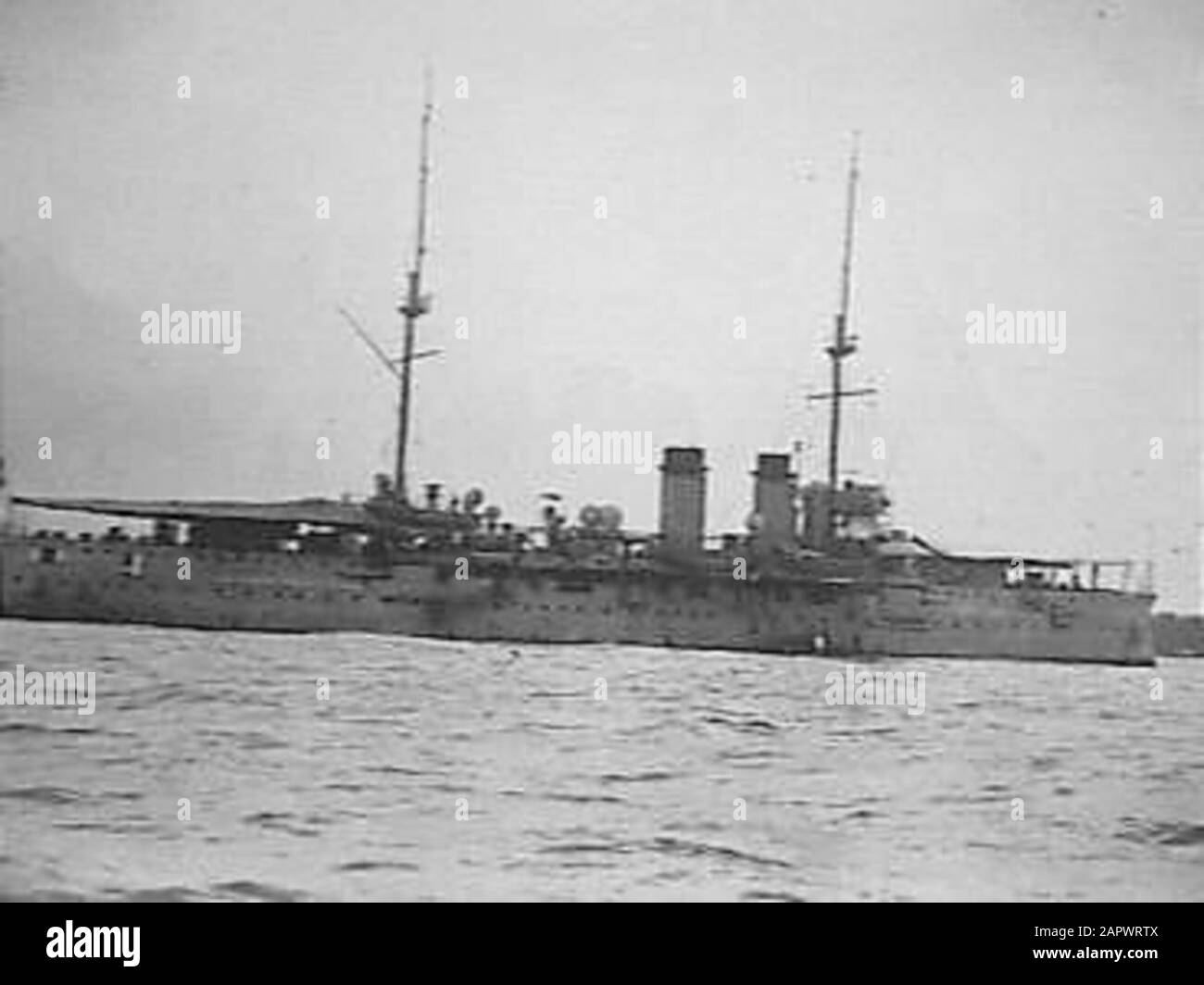 Dutch cruiser Hr. Ms. Dan. The Seven Provinces in the Dutch East Indies ...