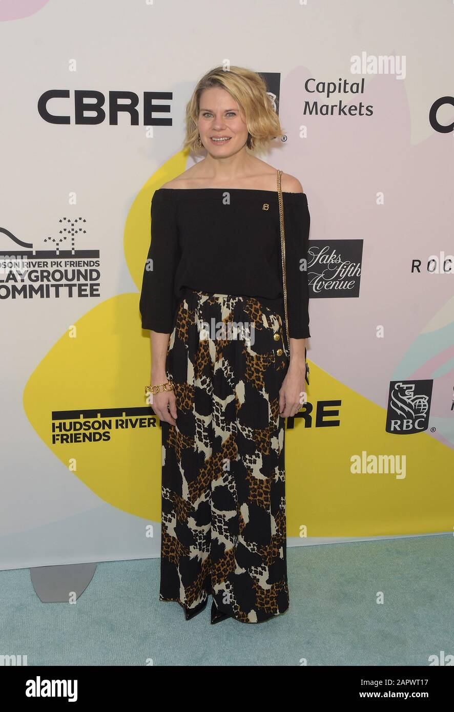 New York, USA. 24th Jan, 2020. Celia Keenan-Bolger attends Hudson River ...