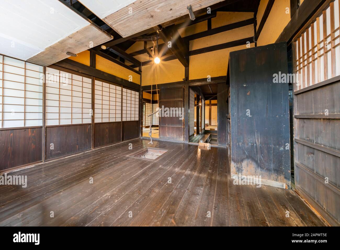 Samurai house interior hi-res stock photography and images - Alamy