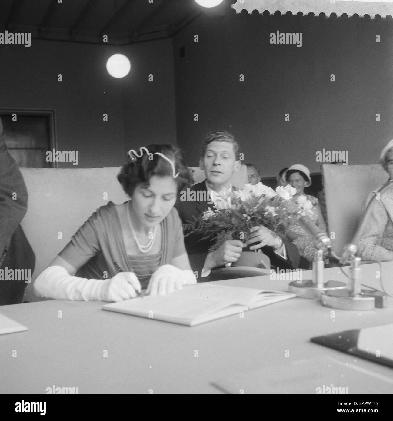 Marriage registration Black and White Stock Photos & Images - Alamy
