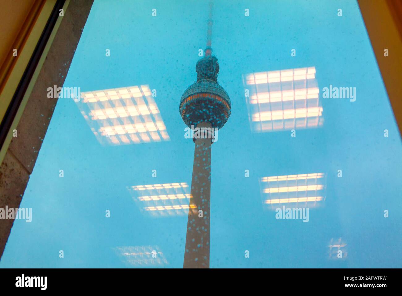 Tv tower berlin interior hi-res stock photography and images - Alamy