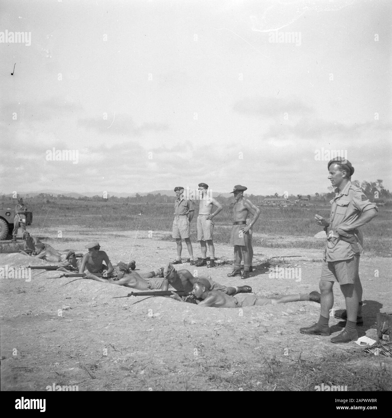 War Volunteers in Malacca and Indonesia Exercise at Camp Chaah on ...